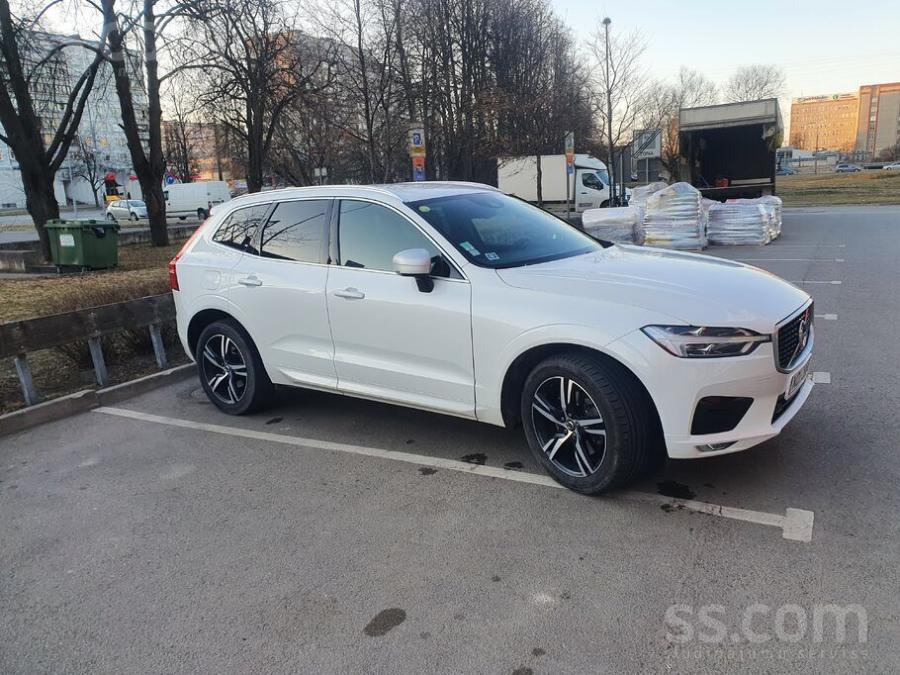 White Volvo XC60 2018 in Riga, with an engine capacity of 2.00 L and mileage of 365 thousand km for 15600 €, photo 1 on AUTOMOTO.COM.LV