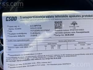 Balts Volvo XC60 2018 Rīga, ar dzinēja tilpumu 2.00 L un nobraukumu 212 tūkst. km par 16900 €, foto 17 vietnē AUTOMOTO.COM.LV