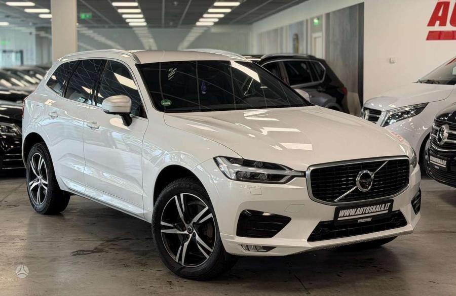 White Volvo XC60 2018 in Klaipeda, with an engine capacity of 1.97 L and mileage of 299 thousand km for 19950 €, photo 13 on AUTOMOTO.COM.LV