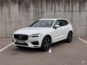 White Volvo XC60 2018 in Vilnius, with an engine capacity of 1.97 L and mileage of 222 thousand km for 21900 €, photo  on AUTOMOTO.COM.LV