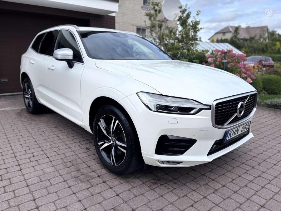 White Volvo XC60 2018 in Gargzdai, with an engine capacity of 1.97 L and mileage of 130 thousand km for 21999 €, photo 1 on AUTOMOTO.COM.LV
