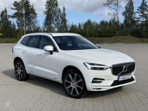 White Volvo XC60 2018 in Vilnius, with an engine capacity of 1.97 L and mileage of 189 thousand km for 22300 €, photo  on AUTOMOTO.COM.LV