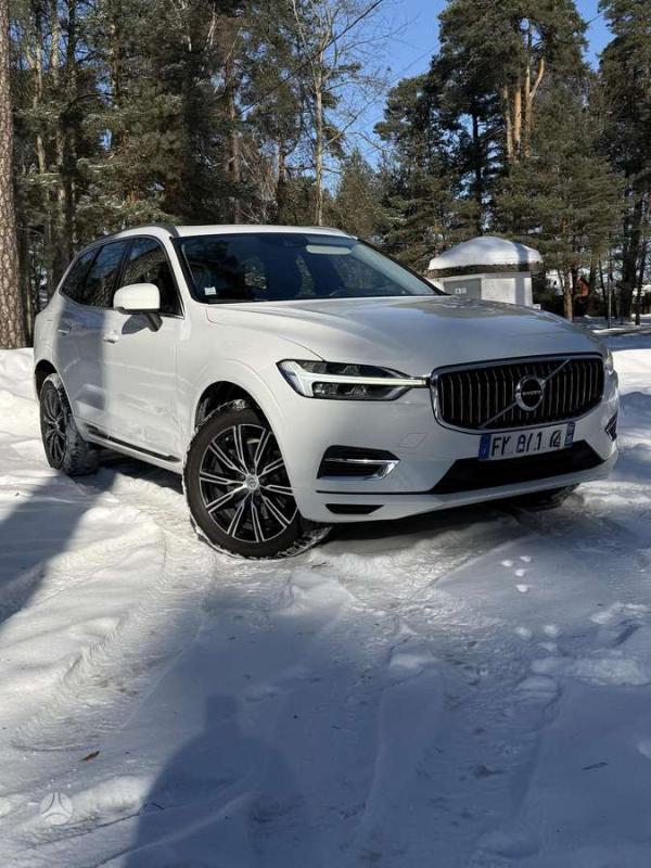 White Volvo XC60 2019 in Kaunas, with an engine capacity of 1.97 L and mileage of 194 thousand km for 24400 €, photo 2 on AUTOMOTO.COM.LV