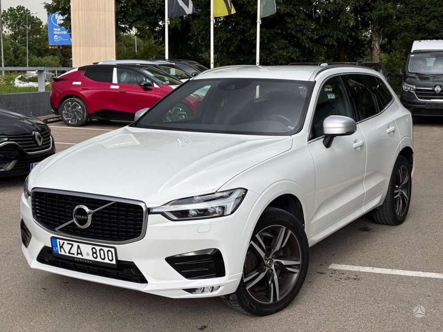 White Volvo XC60 2019 in Siauliai, with an engine capacity of 1.97 L and mileage of 175 thousand km for 27500 €, photo 1 on AUTOMOTO.COM.LV