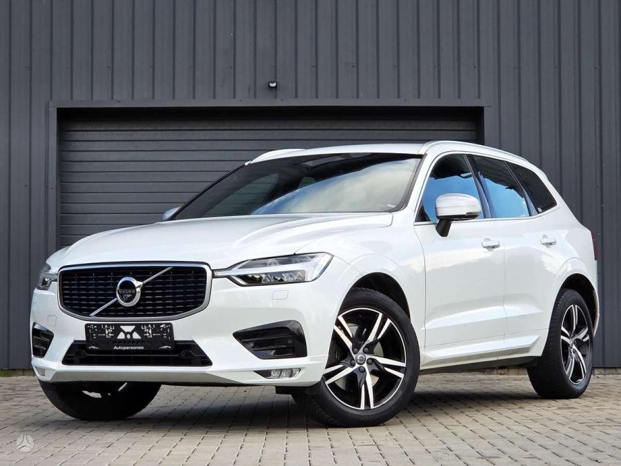 White Volvo XC60 2019 in Kaunas, with an engine capacity of 2.00 L and mileage of 214 thousand km for 20750 €, photo 1 on AUTOMOTO.COM.LV