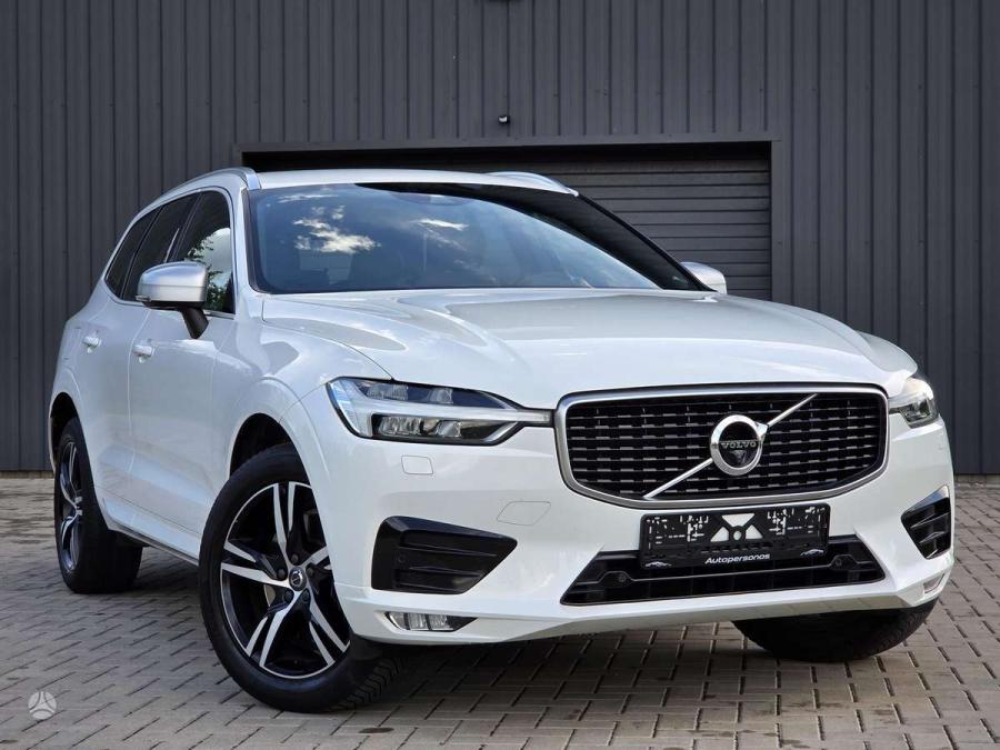 White Volvo XC60 2019 in Kaunas, with an engine capacity of 2.00 L and mileage of 214 thousand km for 20750 €, photo 6 on AUTOMOTO.COM.LV