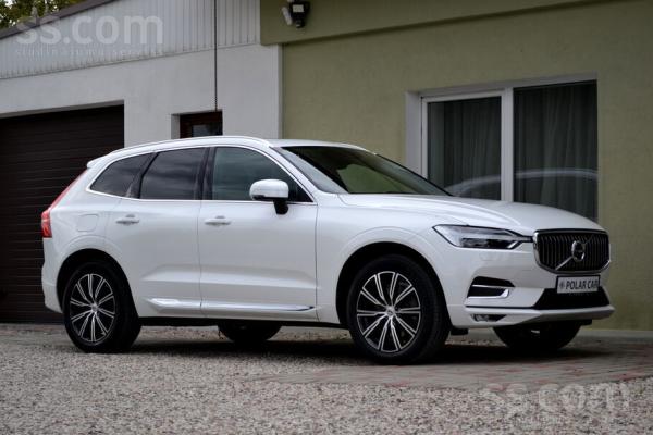 White Volvo XC60 2019 in Tukums, with an engine capacity of 2.00 L and mileage of 155 thousand km for 25990 €, photo 8 on AUTOMOTO.COM.LV