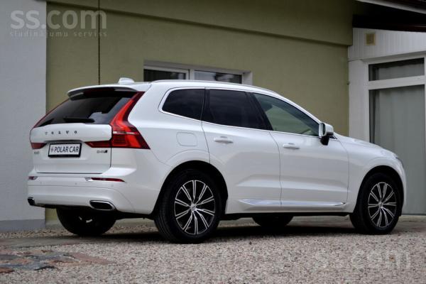 White Volvo XC60 2019 in Tukums, with an engine capacity of 2.00 L and mileage of 155 thousand km for 25990 €, photo 9 on AUTOMOTO.COM.LV