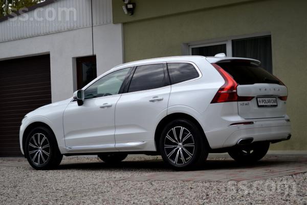 White Volvo XC60 2019 in Tukums, with an engine capacity of 2.00 L and mileage of 155 thousand km for 25990 €, photo 10 on AUTOMOTO.COM.LV