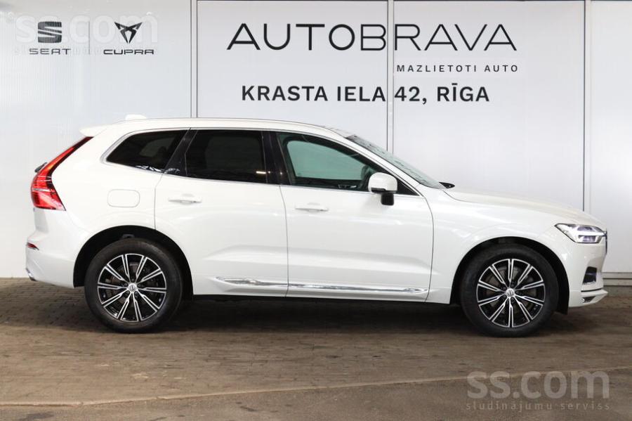 White Volvo XC60 2020 in Riga, with an engine capacity of 2.00 L and mileage of 73 thousand km for 31500 €, photo 5 on AUTOMOTO.COM.LV