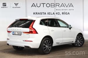 White Volvo XC60 2020 in Riga, with an engine capacity of 2.00 L and mileage of 73 thousand km for 31500 €, photo 6 on AUTOMOTO.COM.LV