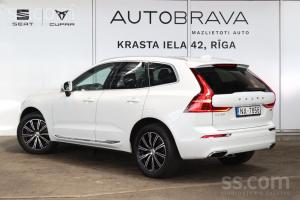 White Volvo XC60 2020 in Riga, with an engine capacity of 2.00 L and mileage of 73 thousand km for 31500 €, photo 8 on AUTOMOTO.COM.LV