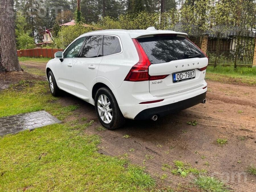 White Volvo XC60 2020 in Riga, with an engine capacity of 2.00 L and mileage of 146 thousand km for 23900 €, photo 2 on AUTOMOTO.COM.LV