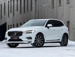 White Volvo XC60 2020 in Riga, with an engine capacity of 2.00 L and mileage of 54 thousand km for 29800 €, photo 4 on AUTOMOTO.COM.LV