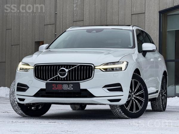 White Volvo XC60 2020 in Riga, with an engine capacity of 2.00 L and mileage of 54 thousand km for 29800 €, photo 5 on AUTOMOTO.COM.LV