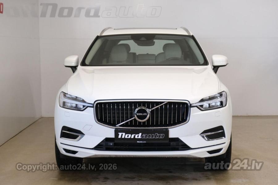 White Volvo XC60 2020 in Tallinn, with an engine capacity of 2.00 L and mileage of 96 thousand km for 33900 €, photo 3 on AUTOMOTO.COM.LV