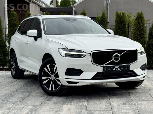 White Volvo XC60 2020 in Jelgava, with an engine capacity of 2.00 L and mileage of 44 thousand km for 26800 €, photo 2 on AUTOMOTO.COM.LV