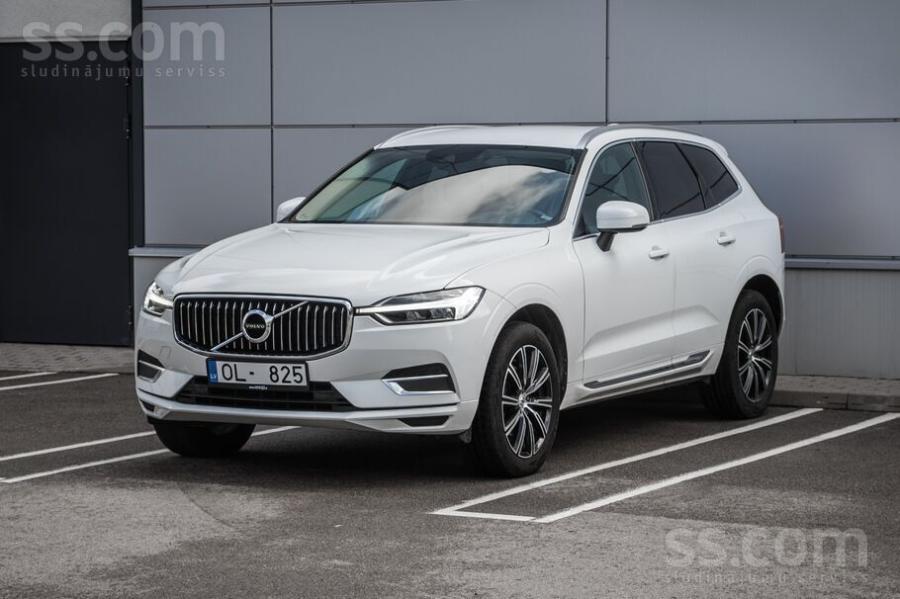 White Volvo XC60 2020 in Riga, with an engine capacity of 2.00 L and mileage of 0 thousand km for 18990 €, photo 1 on AUTOMOTO.COM.LV