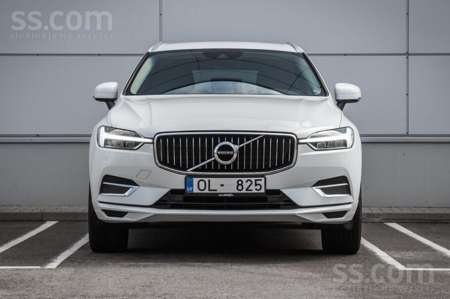 White Volvo XC60 2020 in Riga, with an engine capacity of 2.00 L and mileage of 0 thousand km for 18990 €, photo 3 on AUTOMOTO.COM.LV