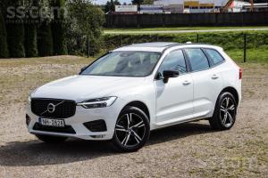 White Volvo XC60 2020 in Tukums, with an engine capacity of 2.00 L and mileage of 85 thousand km for 27800 €, photo 7 on AUTOMOTO.COM.LV