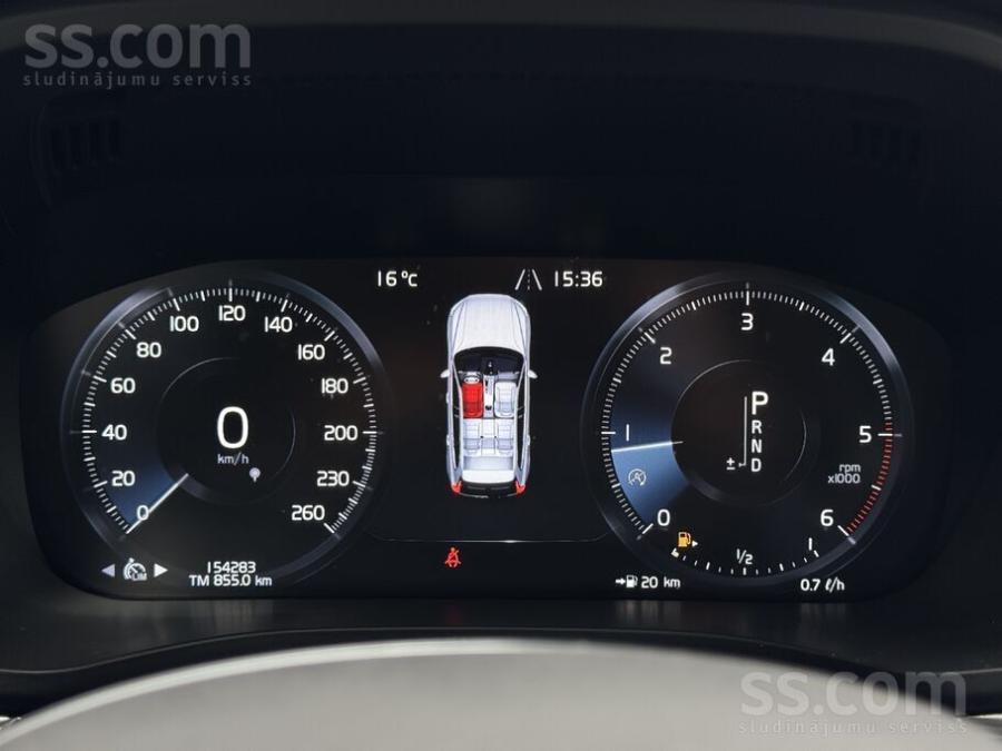 Белый Вольво ХС60 2020 в Валмиера, объемом двигателя 2.00 л и пробегом 154 тыс. км за 24900 €, фото 13 на AUTOMOTO.COM.LV