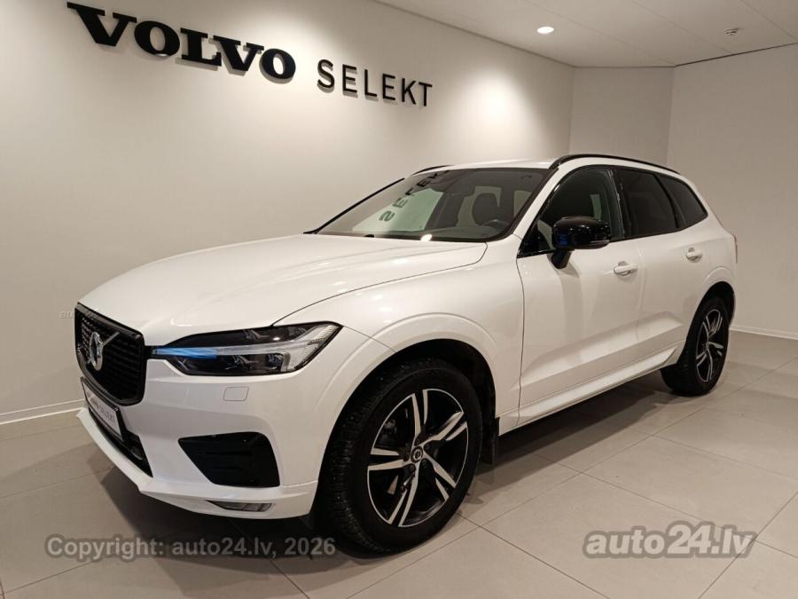 White Volvo XC60 2021 in Tallinn, with an engine capacity of 2.00 L and mileage of 96 thousand km for 32800 €, photo 1 on AUTOMOTO.COM.LV