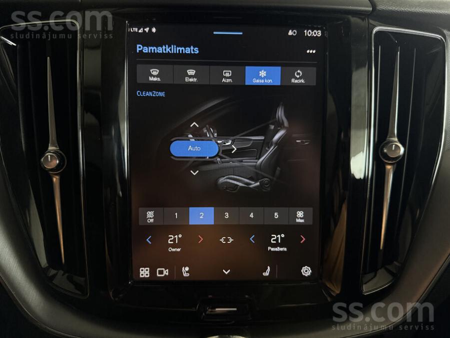 Balts Volvo XC60 2021 Rīga, ar dzinēja tilpumu 2.00 L un nobraukumu 127 tūkst. km par 28550 €, foto 22 vietnē AUTOMOTO.COM.LV