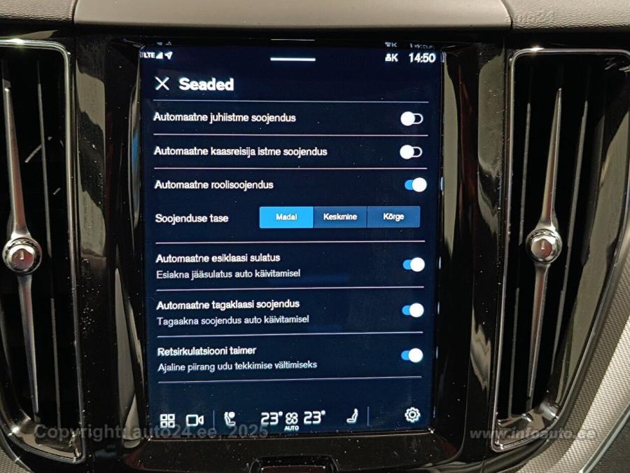 Белый Вольво ХС60 2023 в Таллин, объемом двигателя 2.00 л и пробегом 32 тыс. км за 45990 €, фото 11 на AUTOMOTO.COM.LV
