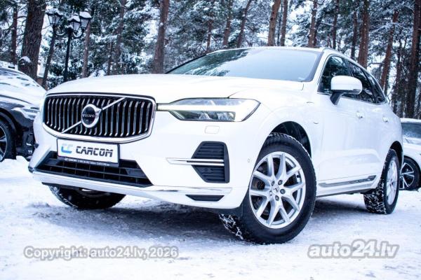 White Volvo XC60 2023 in Tallinn, with an engine capacity of 2.00 L and mileage of 115 thousand km for 40990 €, photo 1 on AUTOMOTO.COM.LV