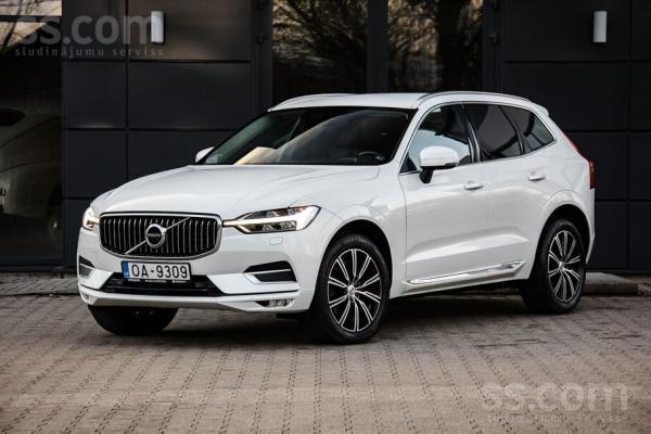White Volvo XC60 2020 in Jelgava, with an engine capacity of 2.00 L and mileage of 0 thousand km for 34790 €, photo 1 on AUTOMOTO.COM.LV