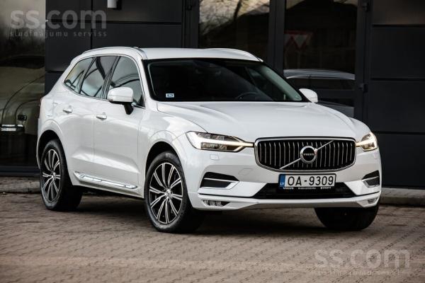 White Volvo XC60 2020 in Jelgava, with an engine capacity of 2.00 L and mileage of 0 thousand km for 34790 €, photo 3 on AUTOMOTO.COM.LV