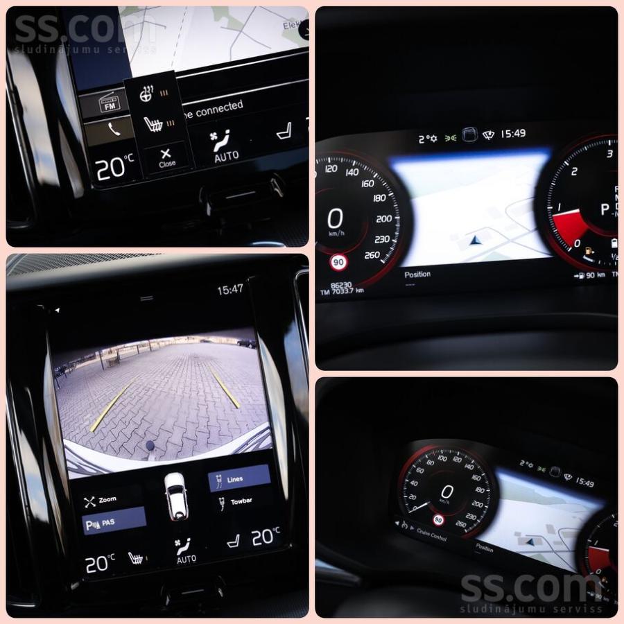 Balts Volvo XC60 2020 Jelgava, ar dzinēja tilpumu 2.00 L un nobraukumu 0 tūkst. km par 34790 €, foto 25 vietnē AUTOMOTO.COM.LV