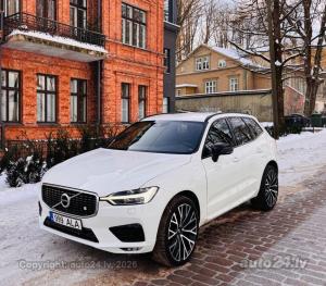 White Volvo XC60 2019 in Tartu, with an engine capacity of 2.00 L and mileage of 52 thousand km for 33990 €, photo  on AUTOMOTO.COM.LV