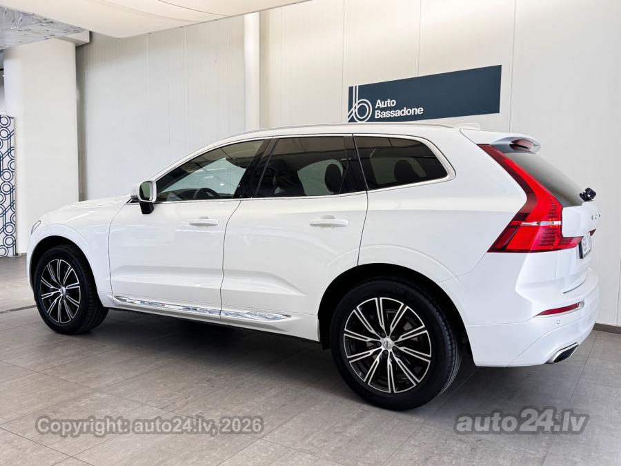 White Volvo XC60 2019 in Tallinn, with an engine capacity of 2.00 L and mileage of 118 thousand km for 23900 €, photo 4 on AUTOMOTO.COM.LV