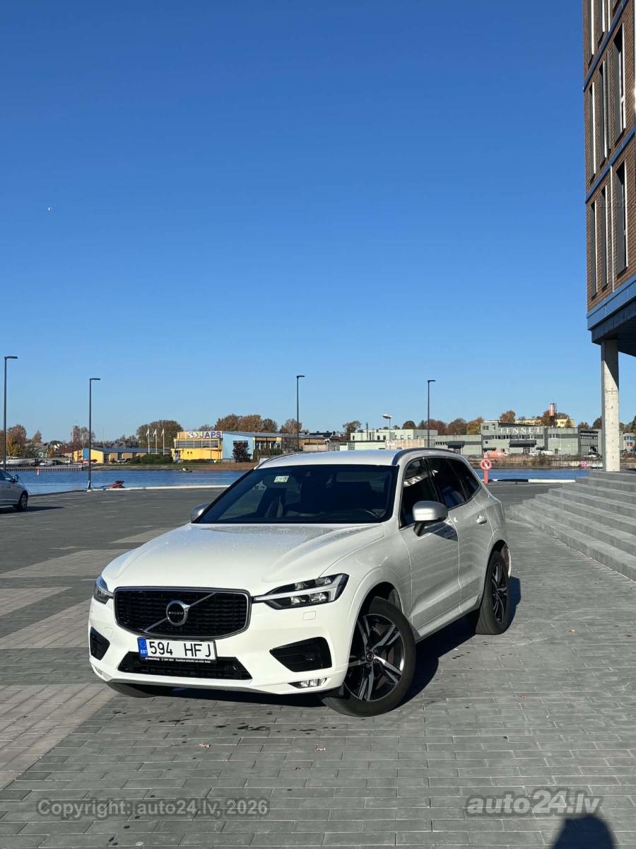 White Volvo XC60 2019 in Tallinn, with an engine capacity of 2.00 L and mileage of 236 thousand km for 24500 €, photo 1 on AUTOMOTO.COM.LV