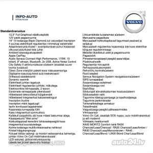 Белый Вольво ХС60 2020 в Таллин, объемом двигателя 2.00 л и пробегом 68 тыс. км за 36900 €, фото 31 на AUTOMOTO.COM.LV