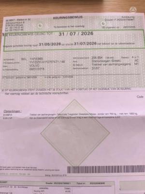 Желтый Вольво ХС60 2015 в Утена, объемом двигателя 2.00 л и пробегом 213 тыс. км за 11400 €, фото 28 на AUTOMOTO.COM.LV