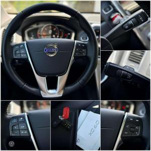 Yellow Volvo XC60 2017 in Kaunas, with an engine capacity of 2.00 L and mileage of 218 thousand km for 13900 €, photo 6 on AUTOMOTO.COM.LV