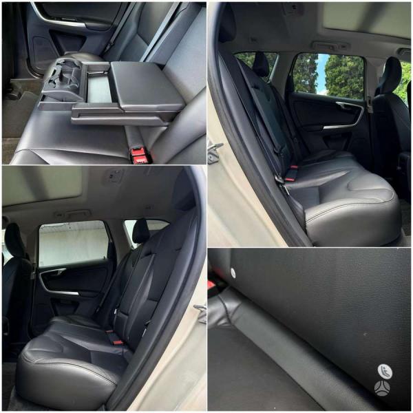 Yellow Volvo XC60 2017 in Kaunas, with an engine capacity of 2.00 L and mileage of 218 thousand km for 13900 €, photo 8 on AUTOMOTO.COM.LV