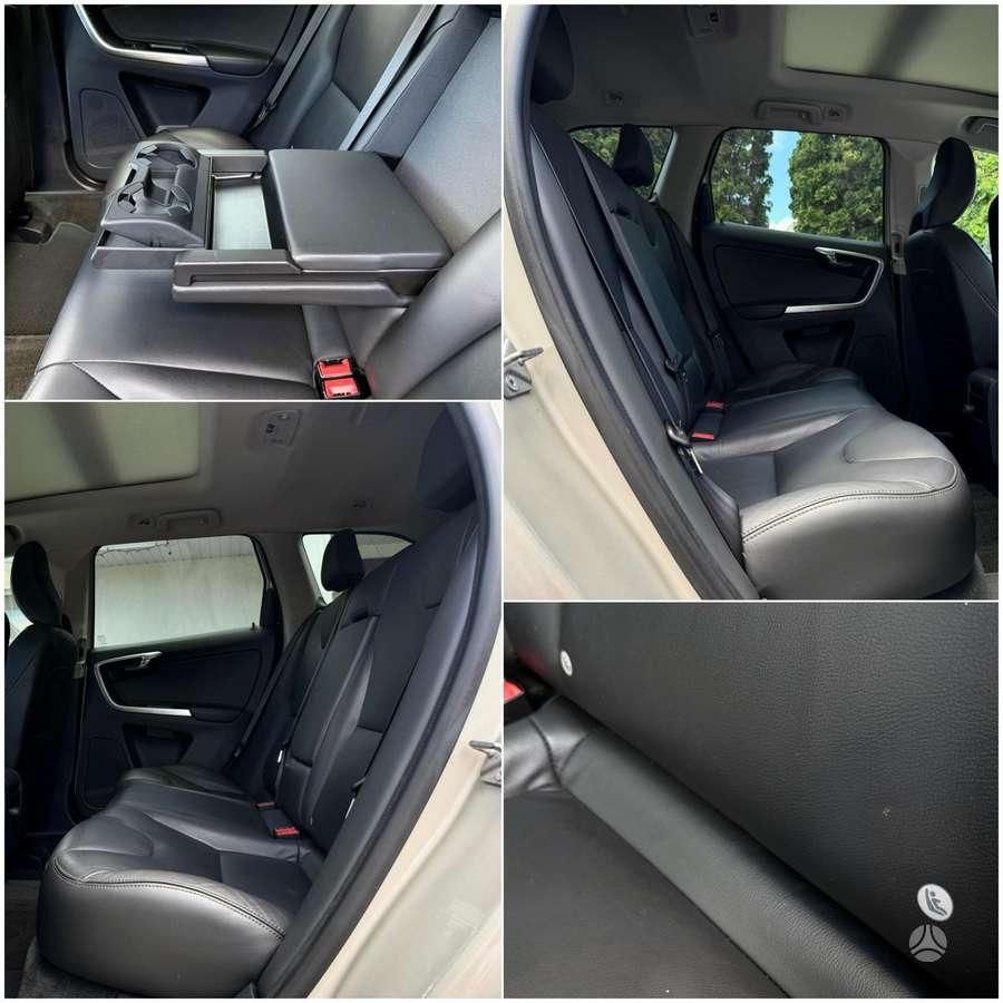 Yellow Volvo XC60 2017 in Kaunas, with an engine capacity of 2.00 L and mileage of 218 thousand km for 13900 €, photo 9 on AUTOMOTO.COM.LV