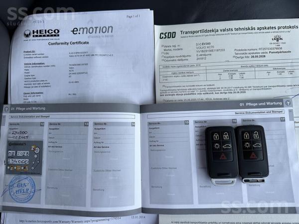 Melns Volvo XC70 2014 Rīga, ar dzinēja tilpumu 2.40 L un nobraukumu 242 tūkst. km par 13200 €, foto 10 vietnē AUTOMOTO.COM.LV