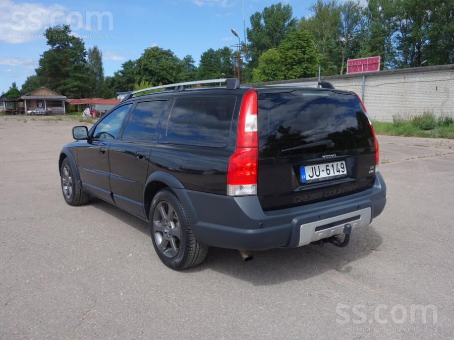 Черный Вольво ХС70 2007 в Рига, объемом двигателя 2.40 л и пробегом 274 тыс. км за 4050 €, фото 15 на AUTOMOTO.COM.LV