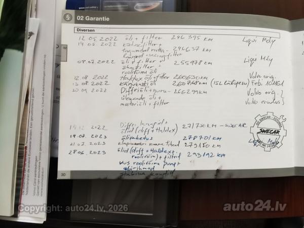 Melns Volvo XC70 2008 Rapla, ar dzinēja tilpumu 2.40 L un nobraukumu 325 tūkst. km par 6000 €, foto 11 vietnē AUTOMOTO.COM.LV