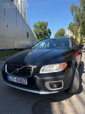 Black Volvo XC70 2008 in Riga, with an engine capacity of 2.40 L and mileage of 276 thousand km for 5550 €, photo  on AUTOMOTO.COM.LV