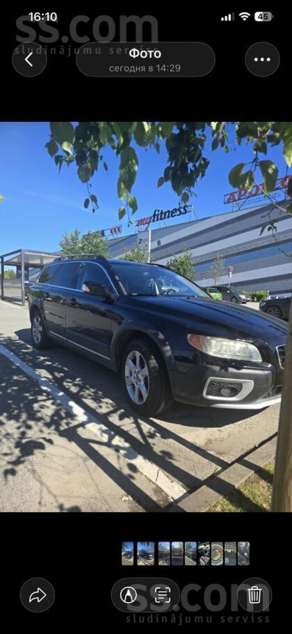 Melns Volvo XC70 2010 Rīga, ar dzinēja tilpumu 2.40 L un nobraukumu 344 tūkst. km par 5900 €, foto 2 vietnē AUTOMOTO.COM.LV