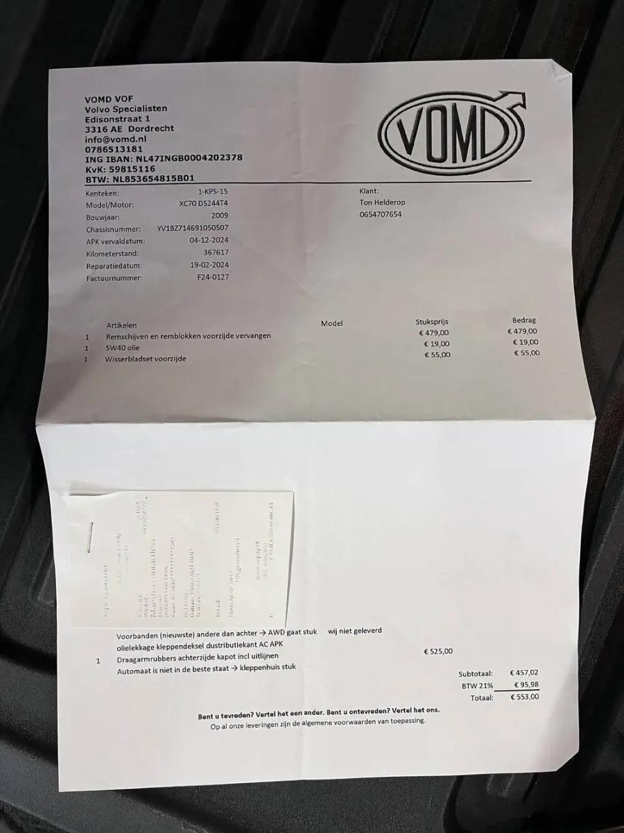 Black Volvo XC70 2010 in Jurmala, with an engine capacity of 2.40 L and mileage of 414 thousand km for 6995 €, photo 39 on AUTOMOTO.COM.LV