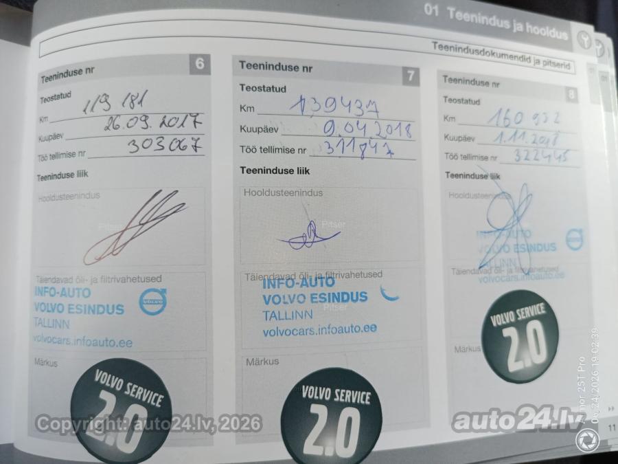Black Volvo XC70 2014 in Tallinn, with an engine capacity of 2.40 L and mileage of 385 thousand km for 8450 €, photo 23 on AUTOMOTO.COM.LV