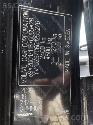 Melns Volvo XC70 2016 Jelgava, ar dzinēja tilpumu 2.40 L un nobraukumu 268 tūkst. km par 12700 €, foto 28 vietnē AUTOMOTO.COM.LV