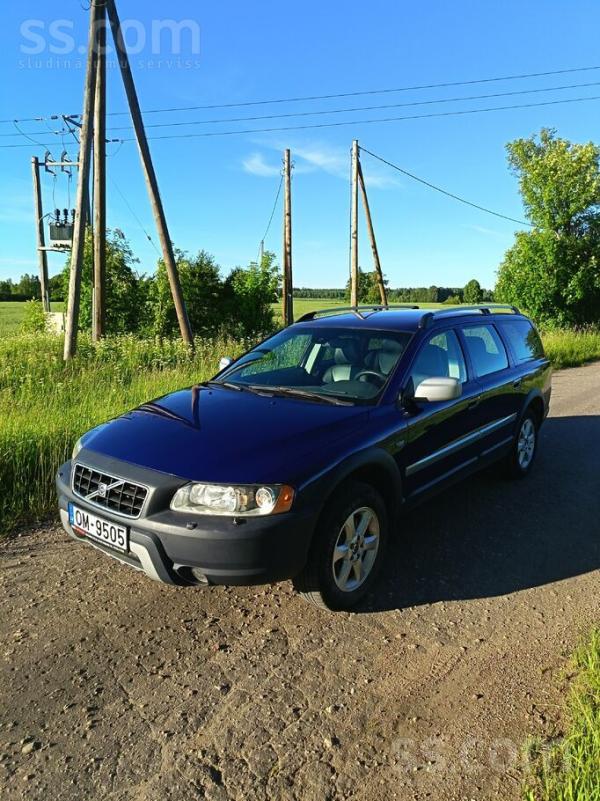 Синий Вольво ХС70 2006 в Вентспилс, объемом двигателя 2.40 л и пробегом 322 тыс. км за 2650 €, фото 2 на AUTOMOTO.COM.LV
