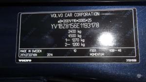 Blue Volvo XC70 2014 in Joniskis, with an engine capacity of 2.40 L and mileage of 307 thousand km for 11199 €, photo 40 on AUTOMOTO.COM.LV